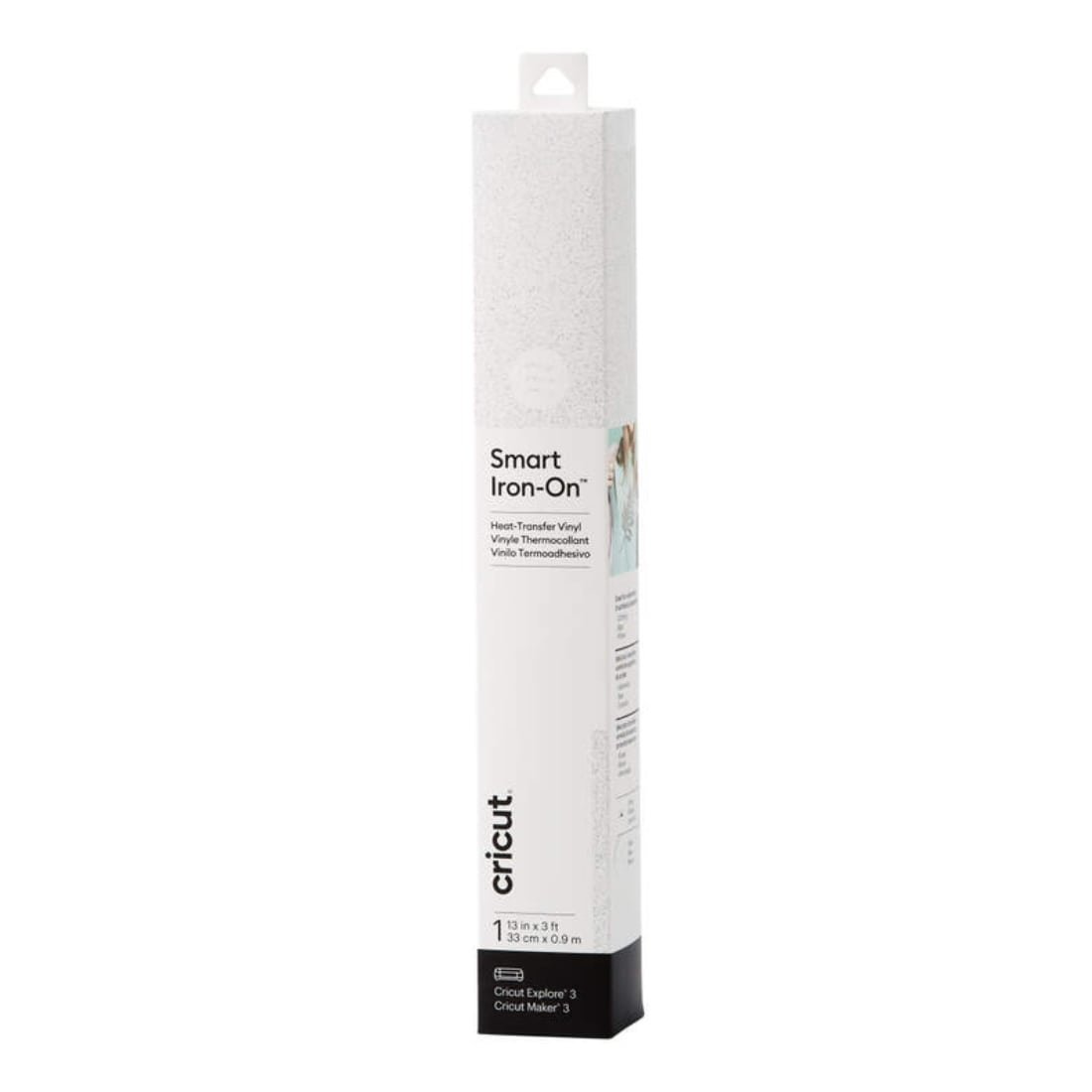 CC MK IRON ON 30X90CM GLITTER WH Cricut 2009061 Smart Iron-on 33x91cm 1 ...